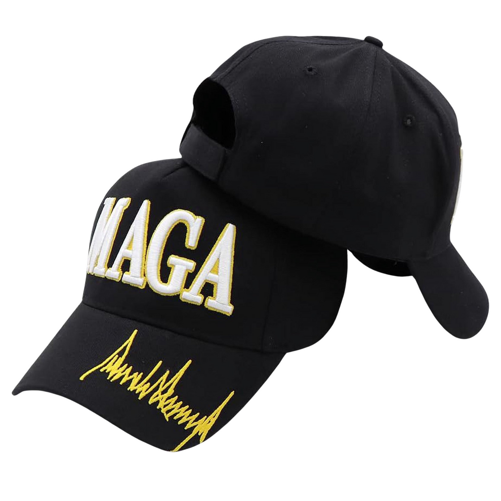 Trump Signature Embroidered MAGA Cap | The American Glory